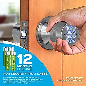 TurboLock TL99 Bluetooth Smart Lock for Keyless Entry with App | Share & Delete Unlimited eKeys on Demand | Beautiful Finish, Simple Installation, Weather-Ready Craftsmanship. (Bronze)