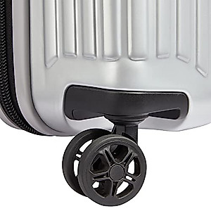 DELSEY Paris Securitime 26" Trunk Spinner (Silver, Checked-Medium 26 Inch)