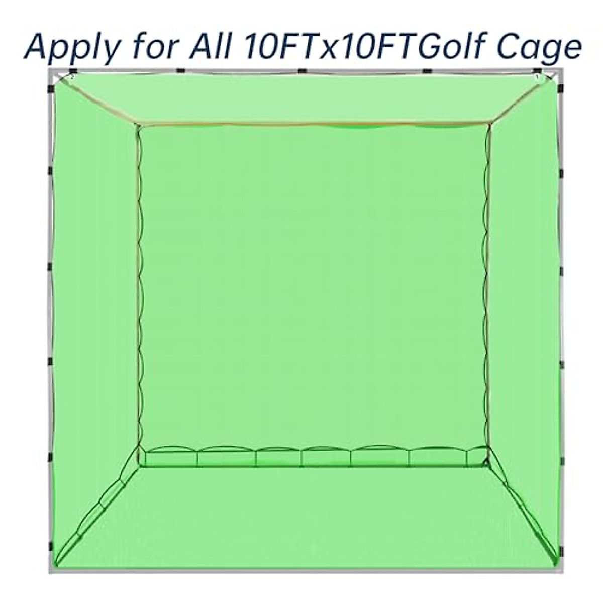 Golf Practice Hitting Nets for Backyard Driving Indoor Use Heavy Duty Practice Golf Driving Nets for Backyard Premium Portable Golf Impact Nets Cages with Frame and Net for Men