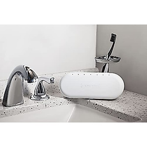 SmileKontainer Slimline Retainer Case: Compact Dental Travel Case for Aligners, Toothbrush and Accessories - Built-in Mirror for Easy Insertion Anywhere - Compatible with All Clear Aligners