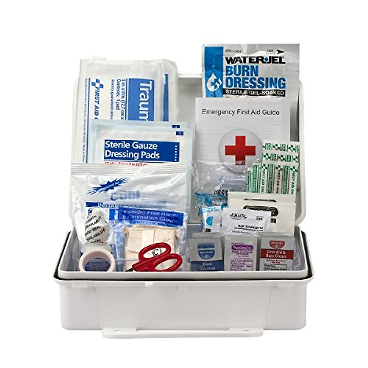 First Aid Only 90562 ANSI A 25-Person Emergency First Aid Kit for Office, Home, and Construction, 89 Pieces