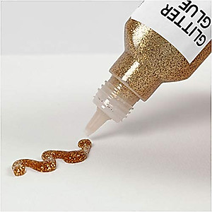 Creativ Glitter Glue, Gold, One Size