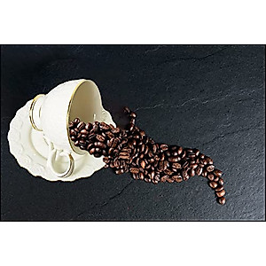 Ceramic Coffee Cup Set with Saucer Spoon 3 Piece Flower Elegant Vintage Coffee Cup,for Milk Afternoon Tea Black Tea(6.7 oz)