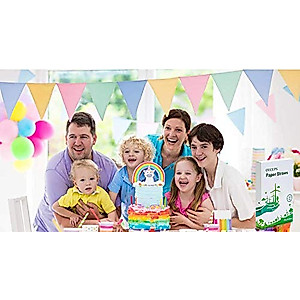 Paper Straws 100-Pack Gold Biodegradable, 7.75 Inches, Foil Striped, Wave,Heart, Gold, Bulk, Stars Paper Straws Ououps…