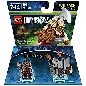 Scooby Doo Team Pack + The Lord Of The Rings Legolas + Gimli + Gollum + The Legend Of Chima Cragger Fun Packs - LEGO Dimensions - Not Machine Specific
