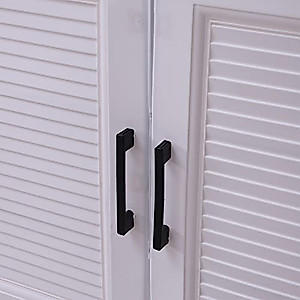 6 Layers 24 Pairs Portable Shoe Rack DIY Shoe Storage Shelf Organizers Cabinet with Doors White Shoe Organizer for Entryway Shoe