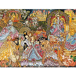 Ravensburger Cinderella 2000 Piece Jigsaw Puzzle for Adults - 16568 - Every Piece is Unique, Softclick Technology Means Pieces Fit Together Perfectly 39 x 30 inches (98 x 75 cm) when complete.