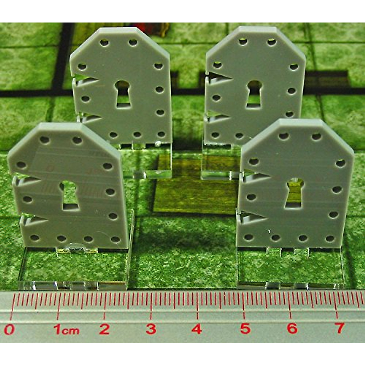 LITKO Terrain Door Markers | Compatible with Dungeons & Dragons & Pathfinder | DND | 5E | TTRPG | (Wooden Door)