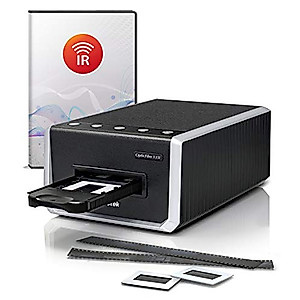 Plustek OpticFilm 135i - Automatic Film & Slide Scanner, Batch converts 35mm Slides & Film Negatives, Support 3rd Party Editing Software Export, Max. 7200 dpi