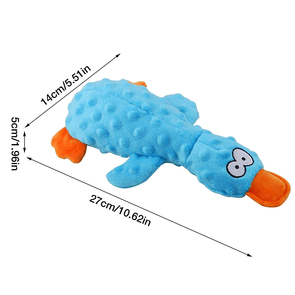 SFALCI Pet Sound Plush Duck Toy, Squeaky Dog Toys Duck Dog Toys for Aggressive Chewer, Tough Plush Dog Toys for Large Dogs, Squeaky Duck Dog Toy | Pet Toys for Puppy