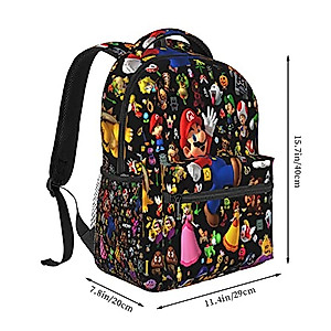 JOGB Cartoon Backpack Lightweight Bookbag Travel Laptop Backpack for Boys Girls
