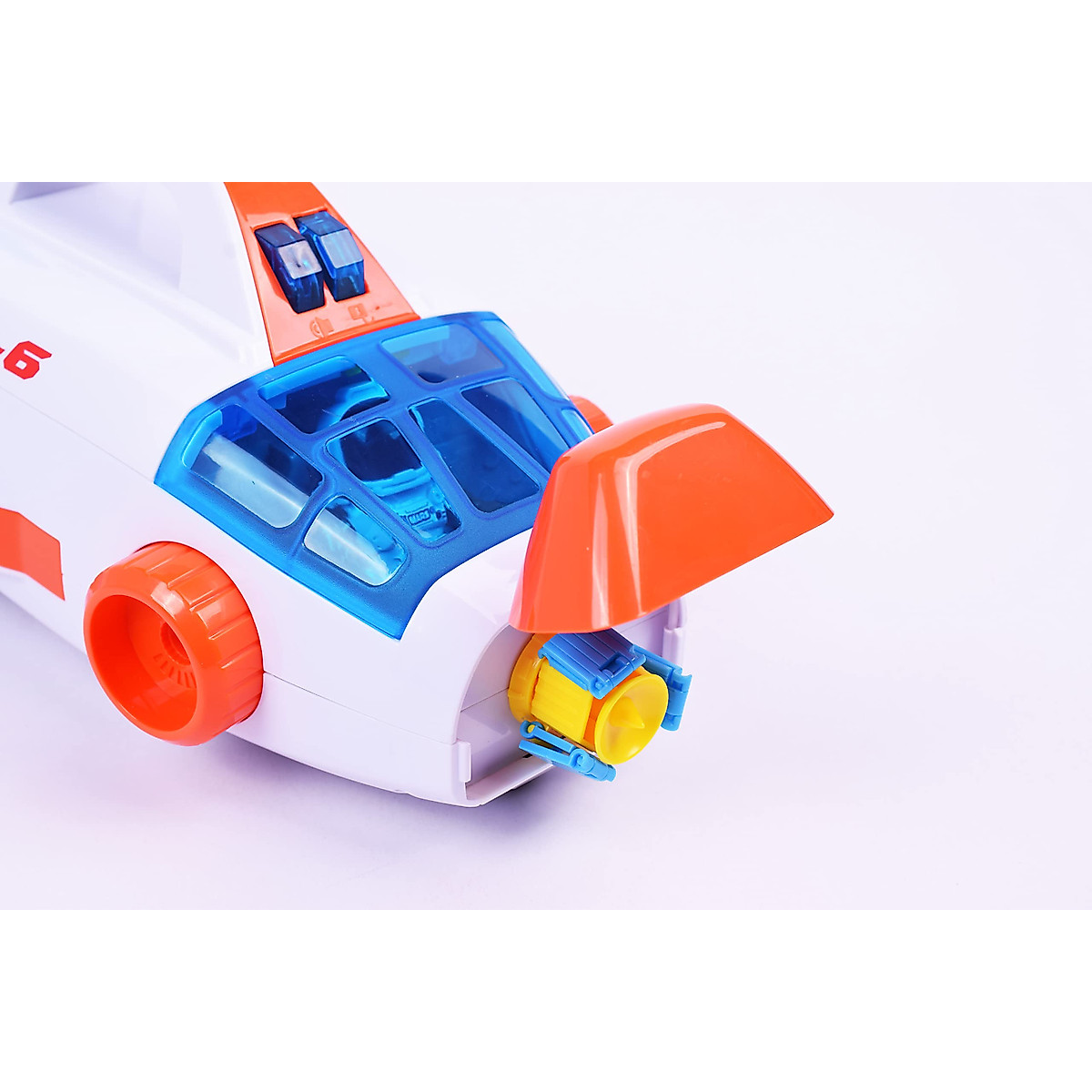 ASTRO VENTURE Space Shuttle Toy, Mars Mission Spaceship for Kids with Lights and Sound, Astronaut Figure, Capsula and Accessories, Fun Space Gift Toys for Any Mission & Adventure