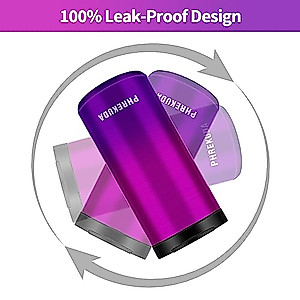 PHREKUDA Travel Mug Coffee Mug Coffee Tumbler with Seal Lid Spill Proof 12oz Stainless Steel Vacuum Insulated for Hot and Cold Coffee Tea Water Gifts for Birthday/Thanksgiving/Christmas (red)