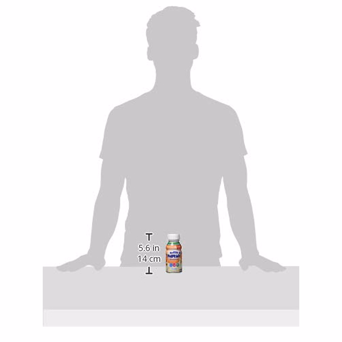 PediaSure Peptide 1.0 Cal, Complete, Balanced Nutrition for Kids with GI Conditions, Peptide-Based Formula, with 7g Protein and Prebiotics, for Oral or Tube Feeding, Vanilla, 8 Fl Oz (Pack of 24)