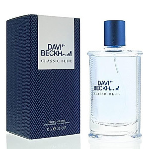 David Beckham Classic Blue Men's Eau de Toilette Spray, 3 Ounce