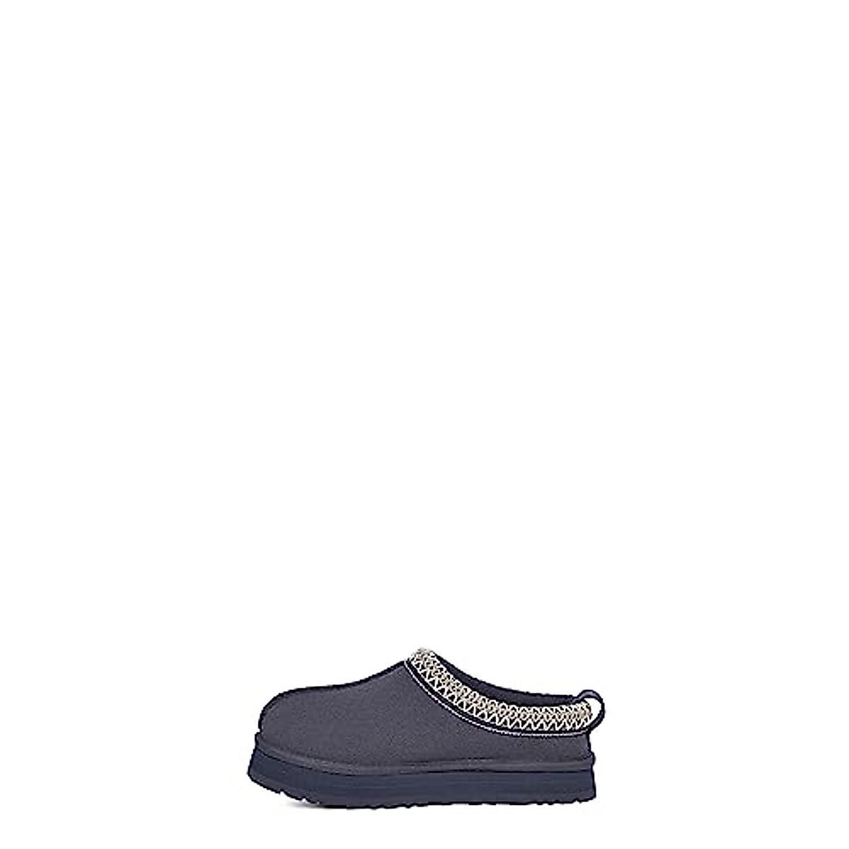 UGG Unisex-Child Tazz Slipper, Eve Blue, 4 Big Kid