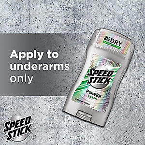 Speed Stick Men's Deodorant, Fresh, 3 Ounce, 4 Pack