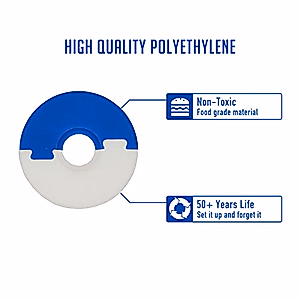 Welvzen 1/2" Copper Pipe Bathtub Spout Back Sealing, Bathroom Finished Wall Protection from Water Leakage, Bath Wall Leaking Prevention Disc Seal (1-Pack)