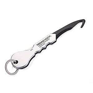 TROIKA Silver Tone Box Opener Keyring