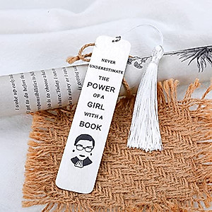 Graduation Gifts for Her Daughter Teen Girl Student Teacher Birthday Gifts for Book Lover Inspirational Bookmark for Women Graduation Gift for Her Female Friend Gifts for Feminist Future Lawyer Fans