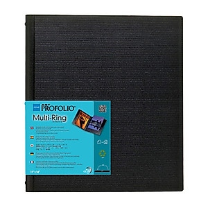 ProFolio by Itoya, ProFolio Multi-Ring Refillable Binder - Landscape, 14 x 11 Inches