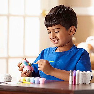 Melissa & Doug Created by Me! Favorite Things Craft Kits Set: Decorate-Your-Own Flower and Heart Treasure Boxes and Butterfly Bank