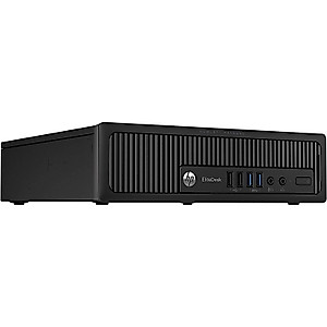 HP EliteDesk 800 G1 Desktop Mini Business PC Intel Quad-Core i5-4590s (3.0GHz) 8GB RAM 500GB HDD Windows 10 Pro 64-Bit WiFi (Renewed)