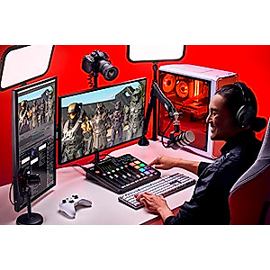 RØDE RØDECaster Pro II All-in-One Production Solution for Podcasting, Streaming, Music Production and Content Creation,Black