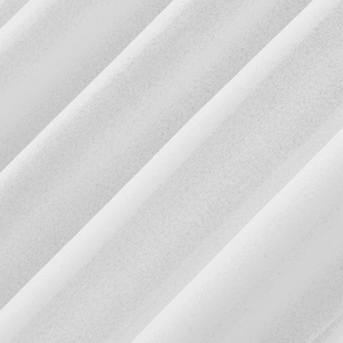 No. 918 Reman 2-pack Twist Tab Linen Texture Semi-Sheer Tab Top Curtain Panel Pair, 40" x 84", White