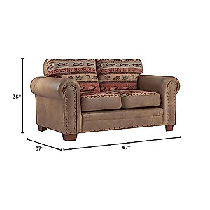 American Furniture Classics Sierra Lodge Love Seat