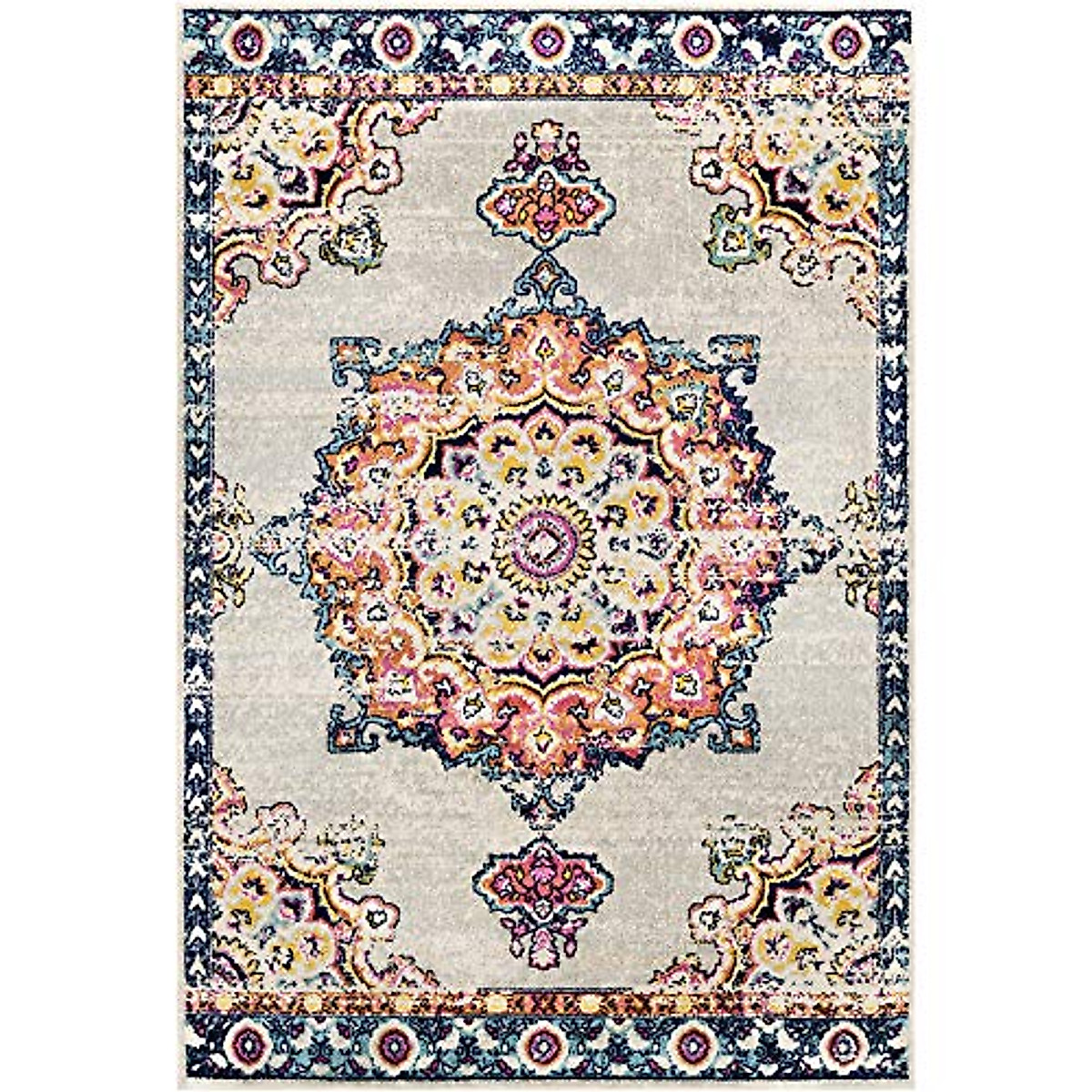 Artistic Weavers Alyssia Area Rug 7'10" x 10'3", 7 ft 10 in x 10 ft 3 in, Orange