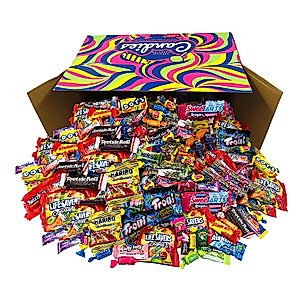 Assorted Classic Candy - Huge PARTY MIX Bulk BOX! 11.25 lbs / 180 oz Classic Individually Wrapped Candies of All Time America's Most Favorite Assorted Candies over 430 pieces