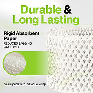 Durabasics 4 Pack of Premium Humidifier Filters Compatible with Honeywell Humidifier Filter HAC-504, HAC-504AW & Honeywell Filter A | Replacement for Honeywell Filter HCM 350 & Cool Mist Humidifiers