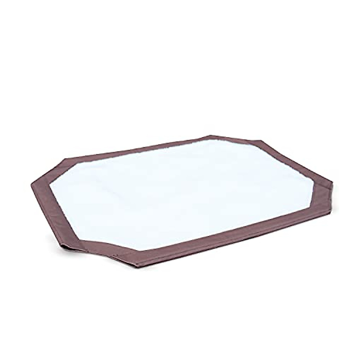 K&H Pet Products Self-Warming Pet Cot Cover Replacement (Cot Sold Separately) - Chocolate/Fleece, Large 30 X 42 Inches