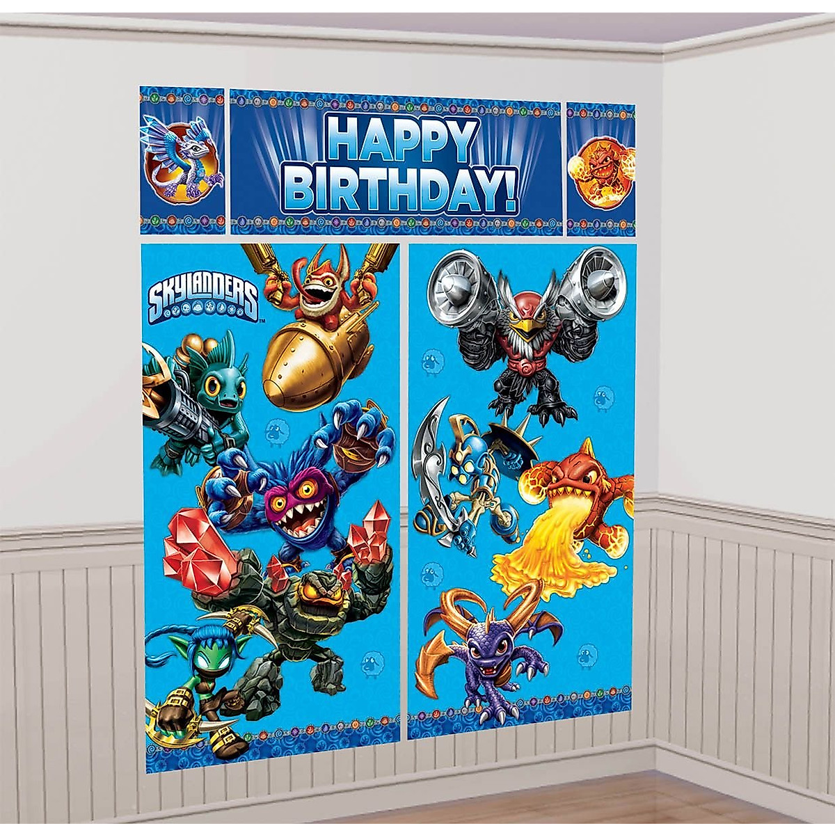 Amscan Skylanders Wall Decorating Kit (Each)