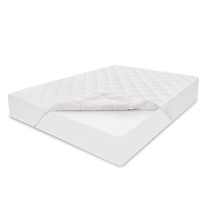 SensorPedic All Seasons Reversible Mattress Pad, Twin,White