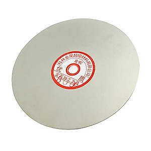 uxcell 6-inch Grit 800 Diamond Coated Flat Lap Wheel Grinding Sanding Polishing Disc