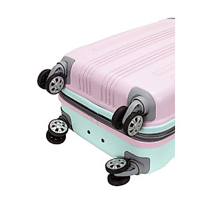 Rockland London Hardside Spinner Wheel Luggage, Mint, Carry-On 20-Inch