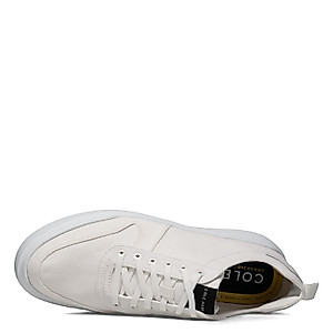 Cole Haan mens Grandpro Rally Canvas Court Sneaker, Optic White Canvas, 10 US