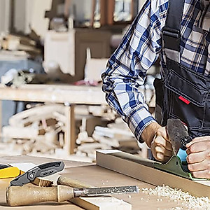 Folding Utility Knife, Heavy Duty Box Cutter Retractable, Ergonomic Aluminum Body with Belt Clip, Safety Lock Design, Perfect for Office, Arts Crafts and Home use (Screw Bits Inside)