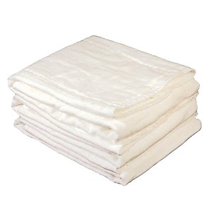 Buffalo Industries (63036) 14" x 21" Wachine Washable Soft Marine-Grade Diaper Cloths, Pack of 3 - Polish Brass, Stainless Steel and Aluminum - Classic Three-Panel Construction - 100% Flannel Cotton