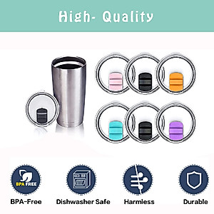 Magnetic Slider Replacement Block, Compatible with YETI Lids 10 oz, 14 oz, 16 oz, 20 oz, 26 oz, 30 oz, Black(2 Pack)