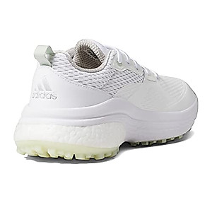 adidas Women's W SOLARMOTION Golf Shoe, FTWR White/Silver Met./Linen Green, 7