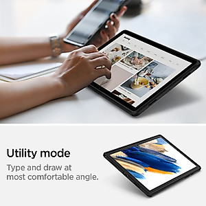 Spigen Tough Armor Pro Designed for Galaxy Tab A8 10.5 Inch Case (2022) - Black