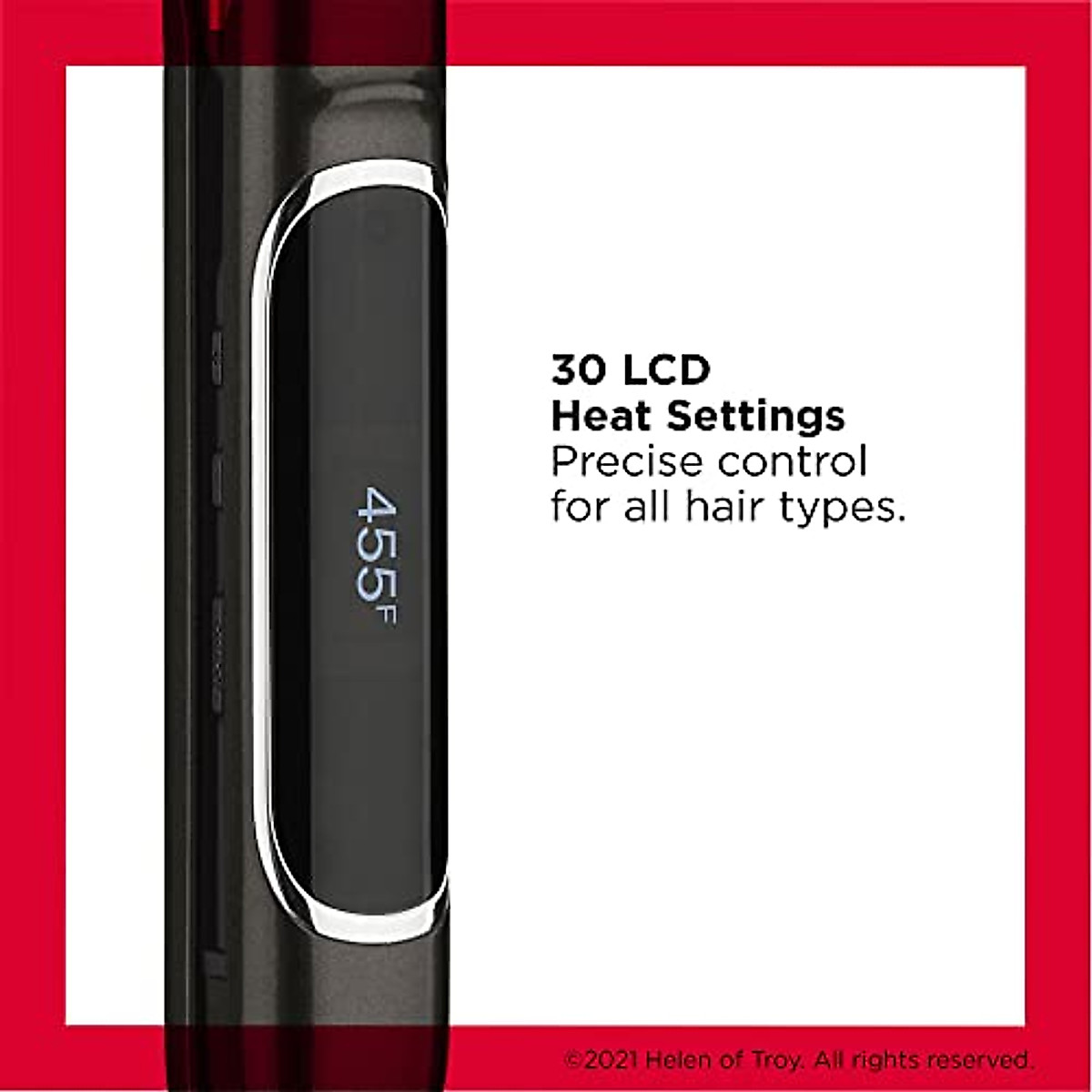 Revlon Copper Smooth Hair Flat Iron | Frizz Control for Fast and Shiny Styles, (1 in)