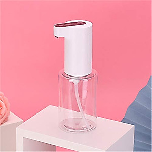 Soap Dispenser Pump Automatic Induction Foam Soap Dispenser Intelligent Sensor Foam Liquid Soap Dispenser Smart Auto Touchless Portable Hand Washer Hand Lotion Bottle ( Color : USB Charge 450ML )