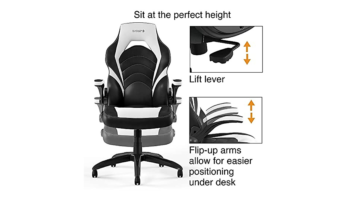 STAPLES Emerge Vortex Bonded Leather Gaming Chair 2-Pack | Ergonomic ...