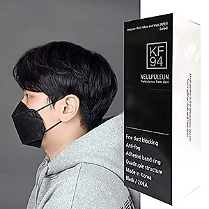 ECOMADE ARENA Neulpuleun Disposable KF94 Face Mask with 4-Layer Filters Made in Korea