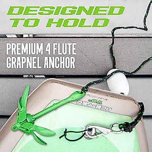 Gradient Fitness Kayak Anchor | Paddle Board Anchor, Small Boat and Canoe Anchors, Jet Ski Anchor, Jetski Accessory, PWC Anchor, Kayak Anchor Kit.