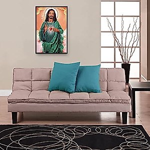 TBIIQKZ Funny Rap Art Print, Cool Music Poster, Celebrity Saint Artwork, Aesthetic Canvas Unframed Poster 12x18inch(30x45cm)